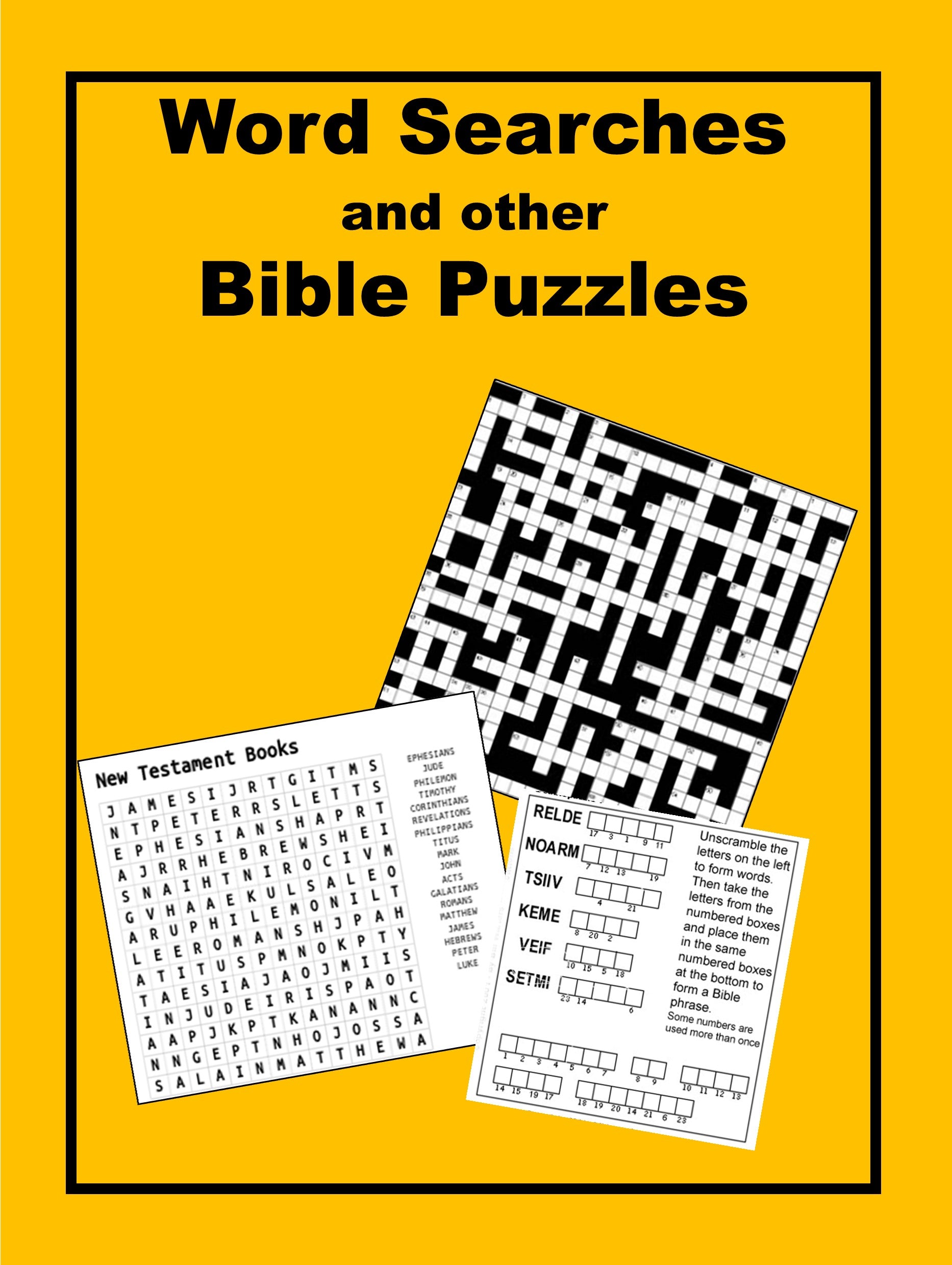 Word Searches and other Bible Puzzles – The Open Bible Trust