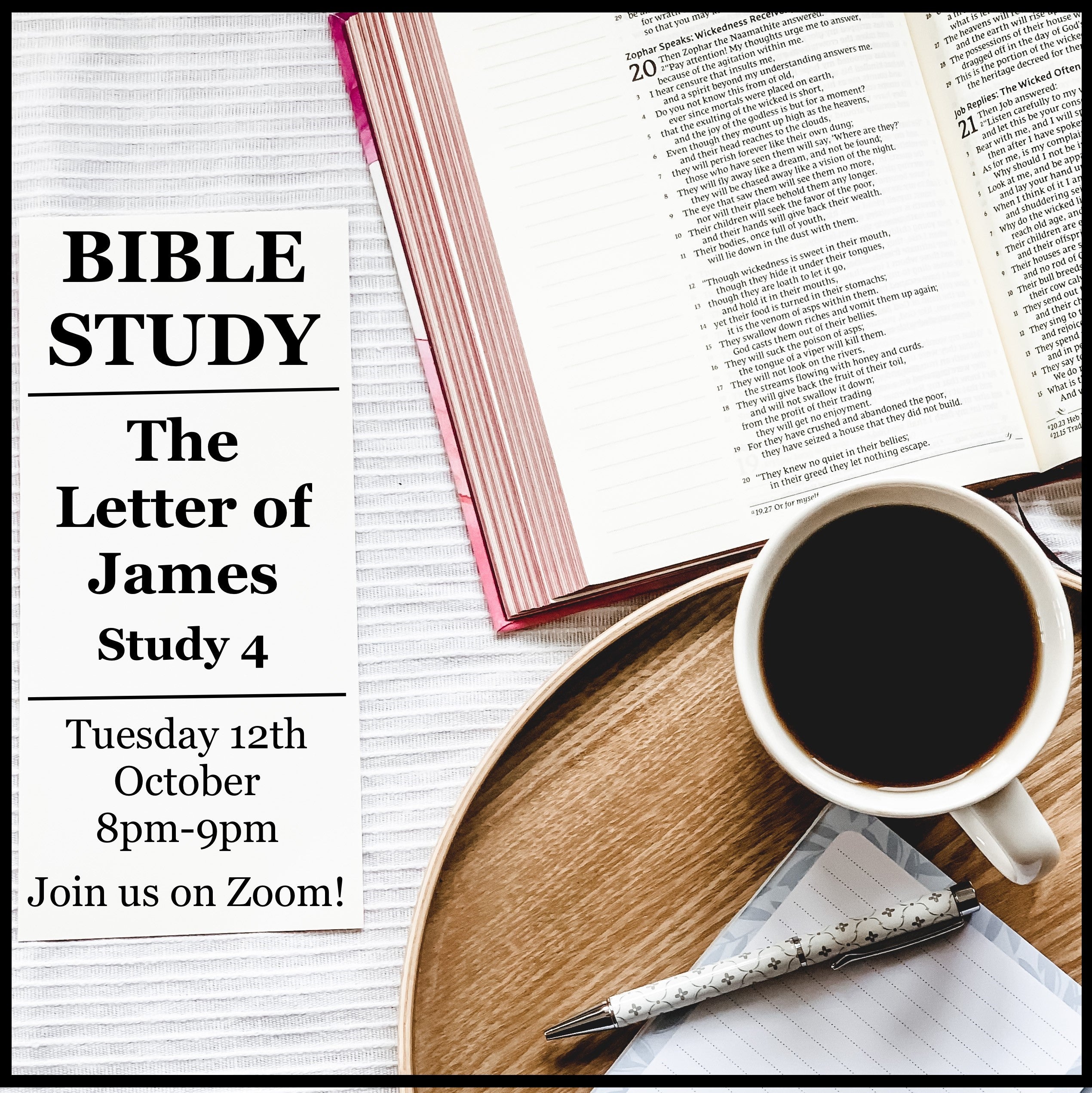 The Letter of James: Study 4 – The Open Bible Trust