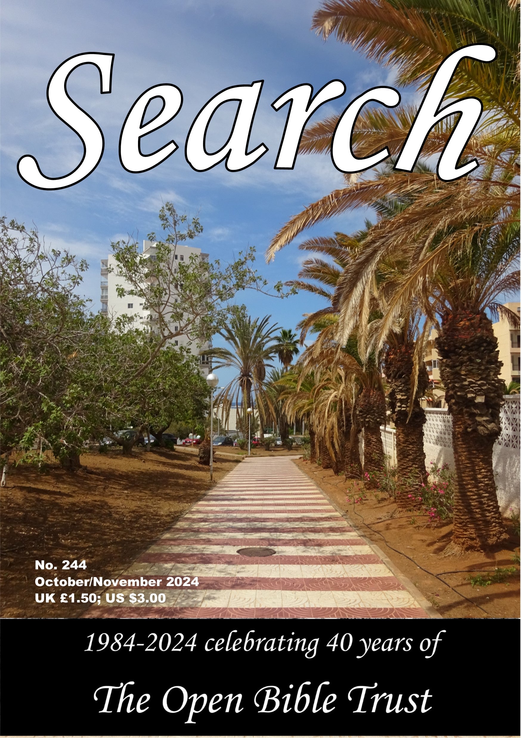 Search Magazine #244 (October/November 2024) – The Open Bible Trust