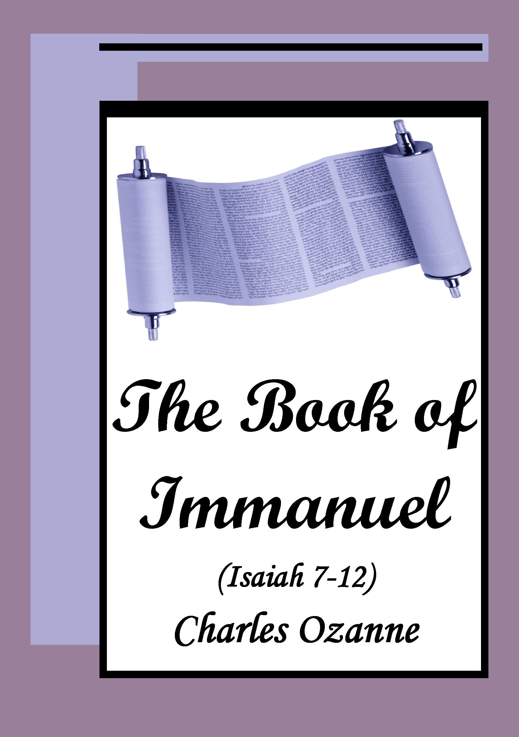 The Book of Immanuel (Isaiah 7-12) – The Open Bible Trust