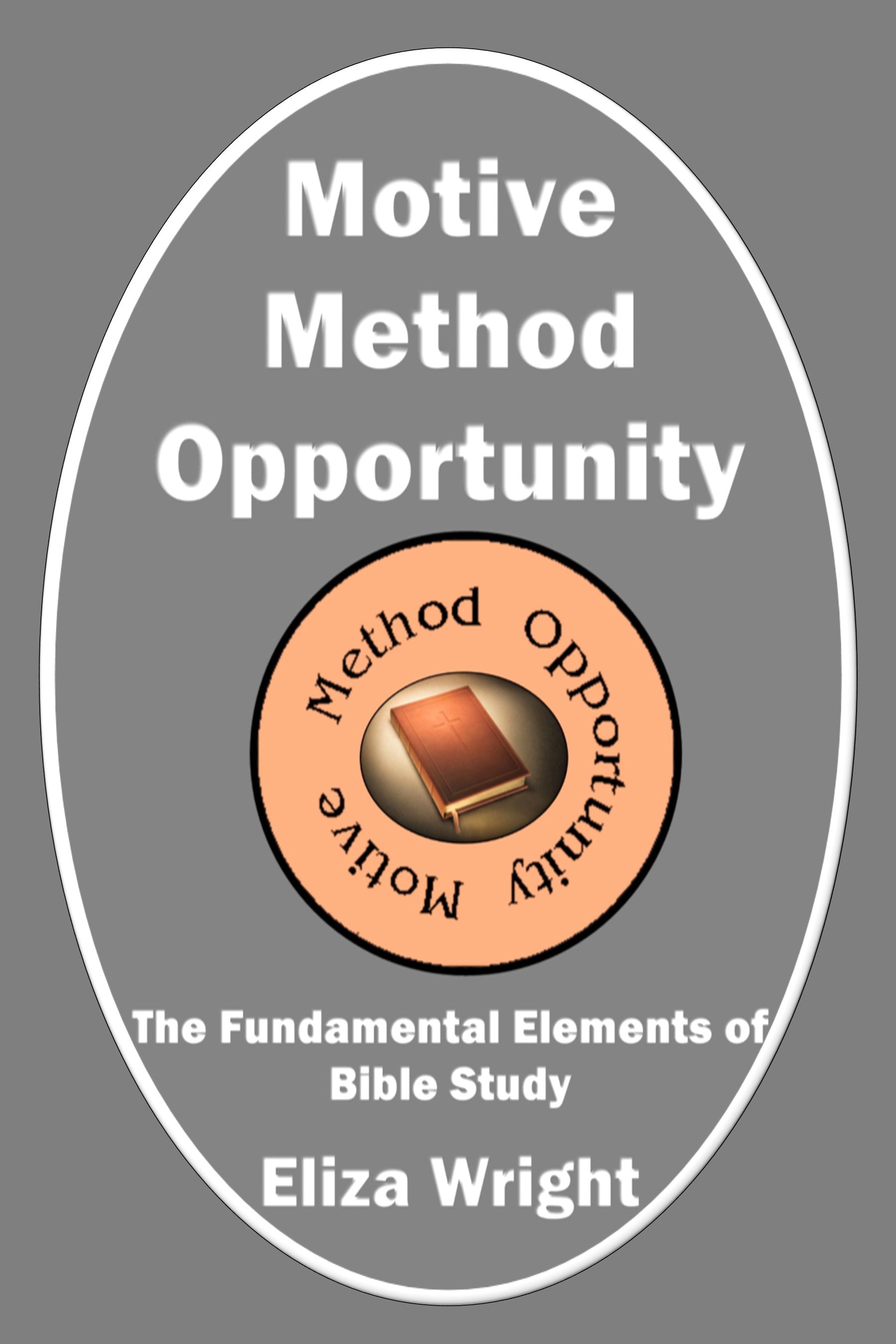 Motive Method Opportunity – The Open Bible Trust
