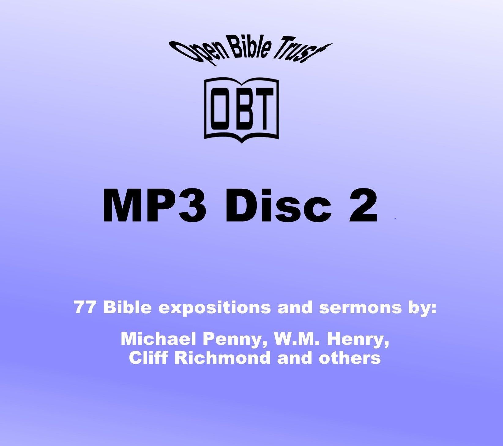 Disc 2 - 77 Studies – The Open Bible Trust
