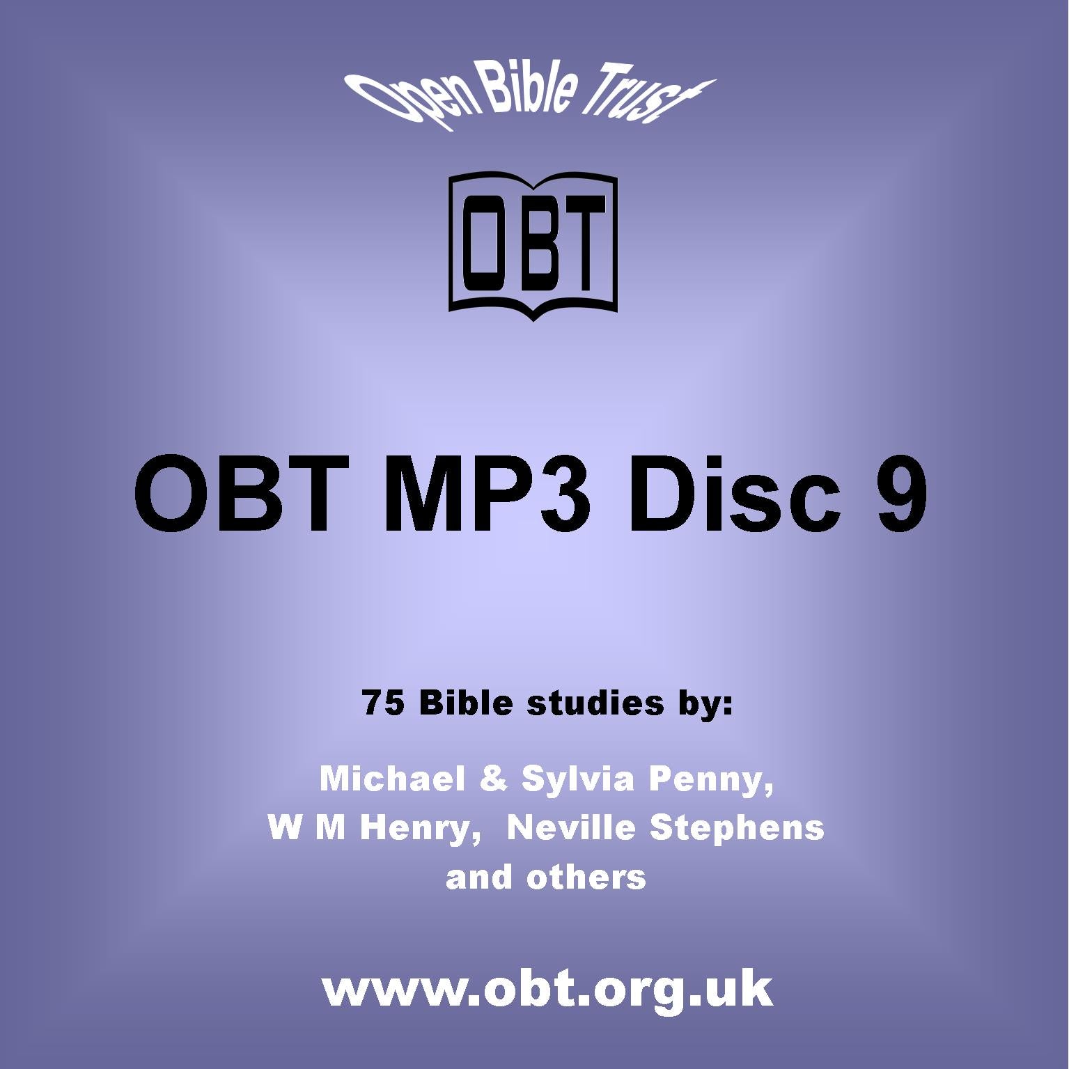 Disc 9 - 75 studies – The Open Bible Trust