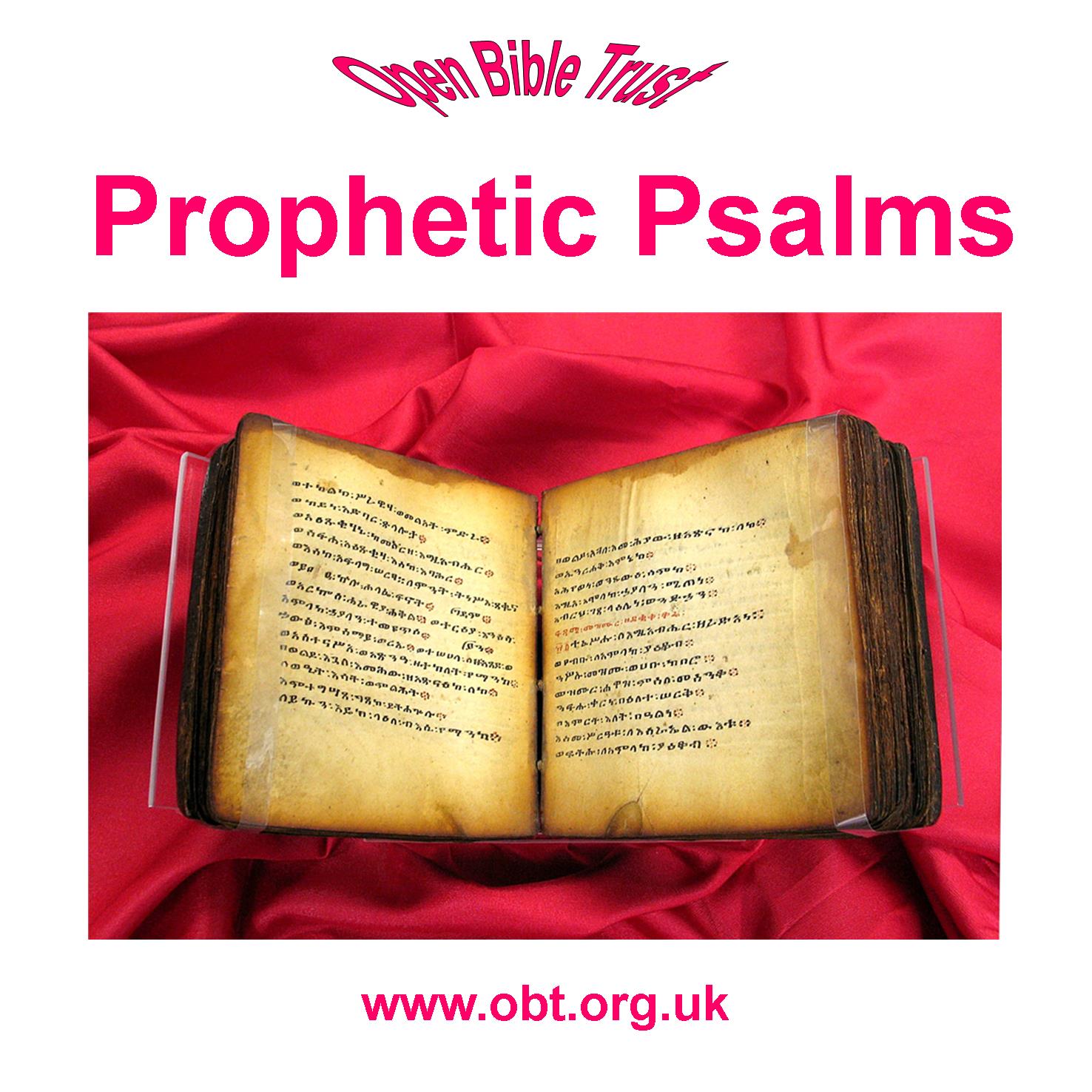 Prophetic Psalms – The Open Bible Trust
