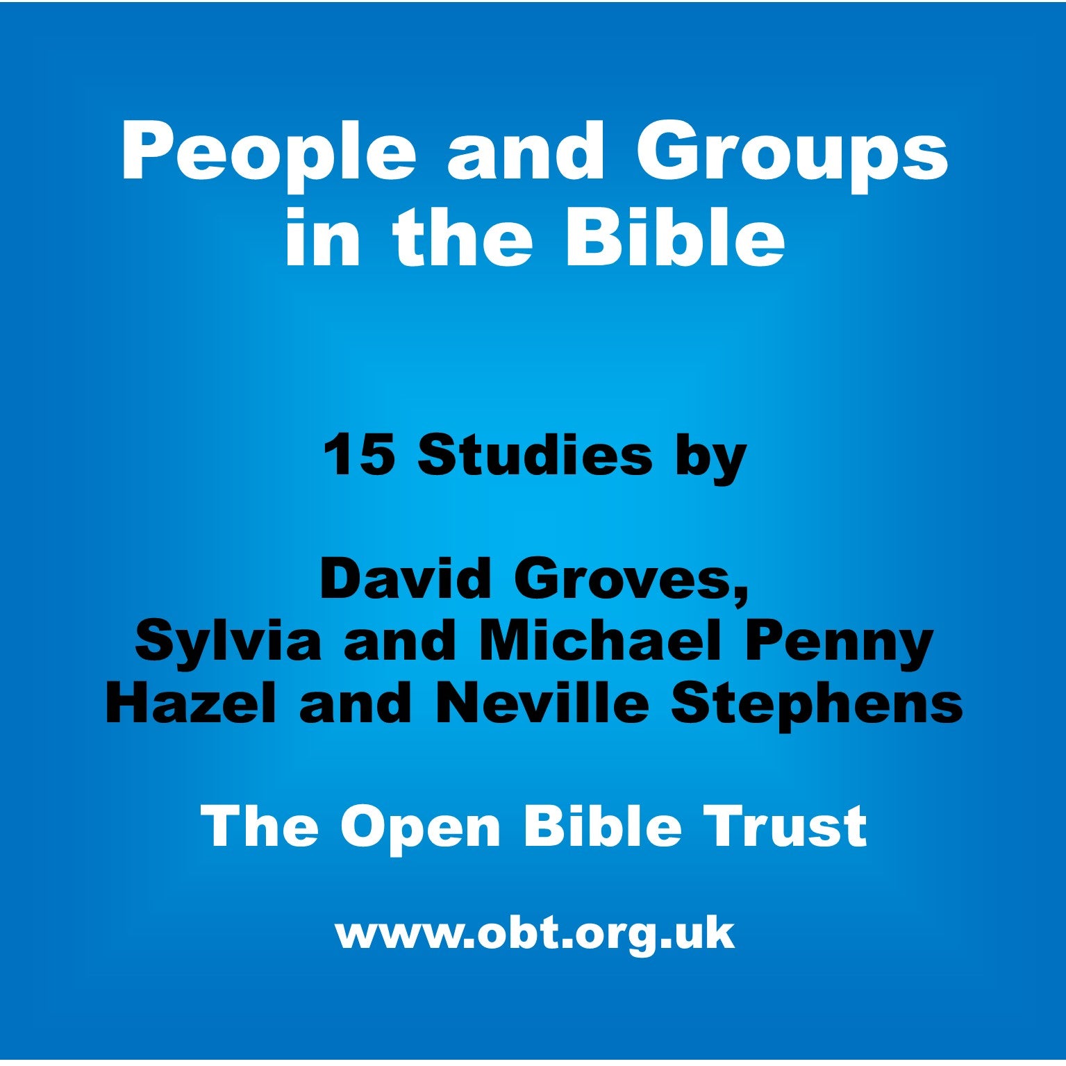 People and Groups in the Bible – The Open Bible Trust