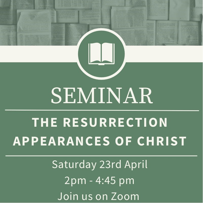 The Resurrection Appearances of Christ – The Open Bible Trust